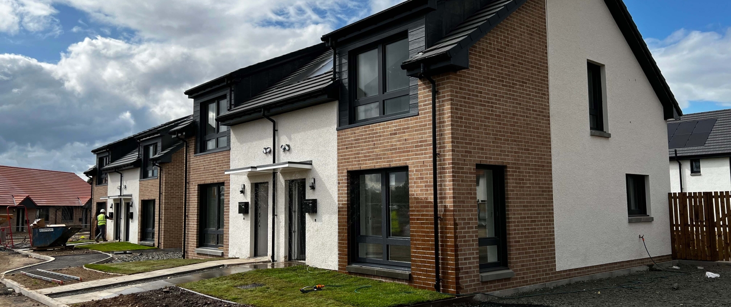 Passivhaus Affordable Housing, Balgove Road – Oliver & Robb Architects